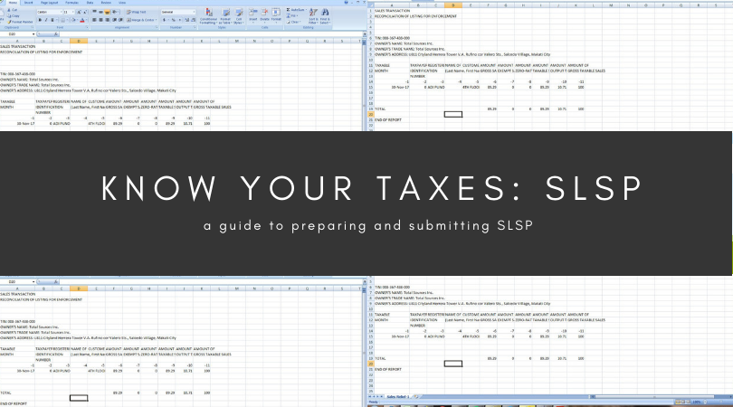 Know Your Taxes: SLSP - Oojeema