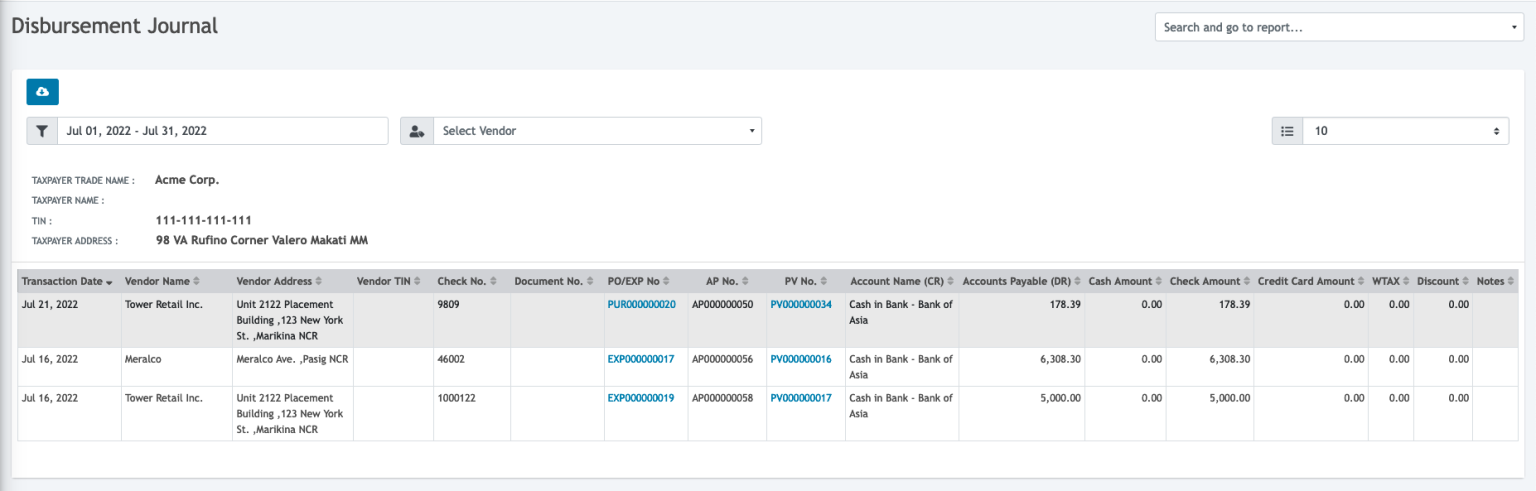 BIR Books of Accounts - Oojeema