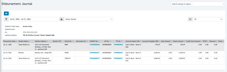 BIR Books of Accounts - Oojeema